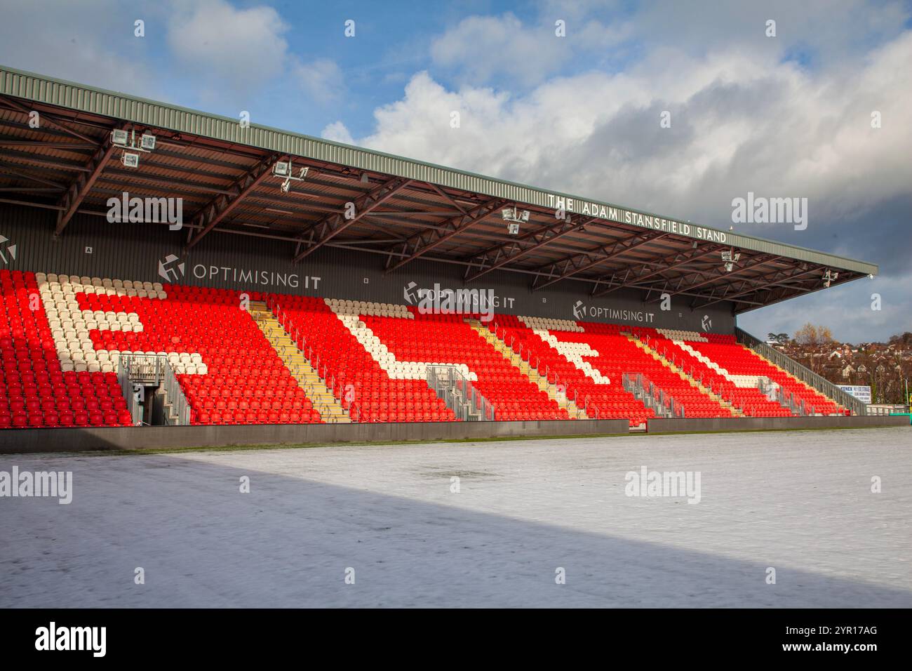 Exeter City FC stadium St James park Stock Photo - Alamy