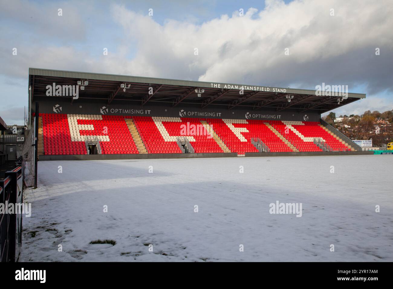 Exeter City FC stadium St James park Stock Photo - Alamy