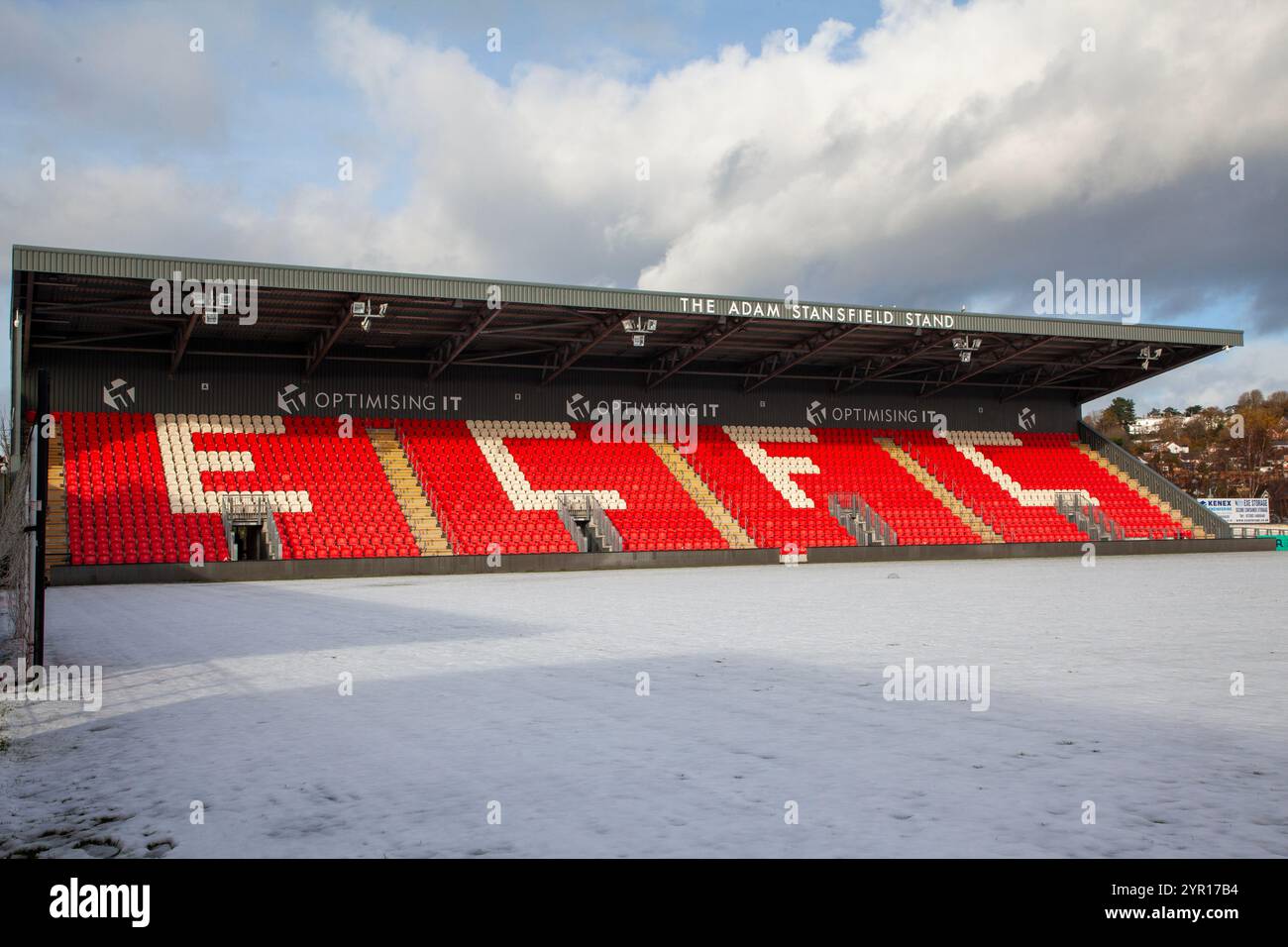 Exeter City FC stadium St James park Stock Photo - Alamy