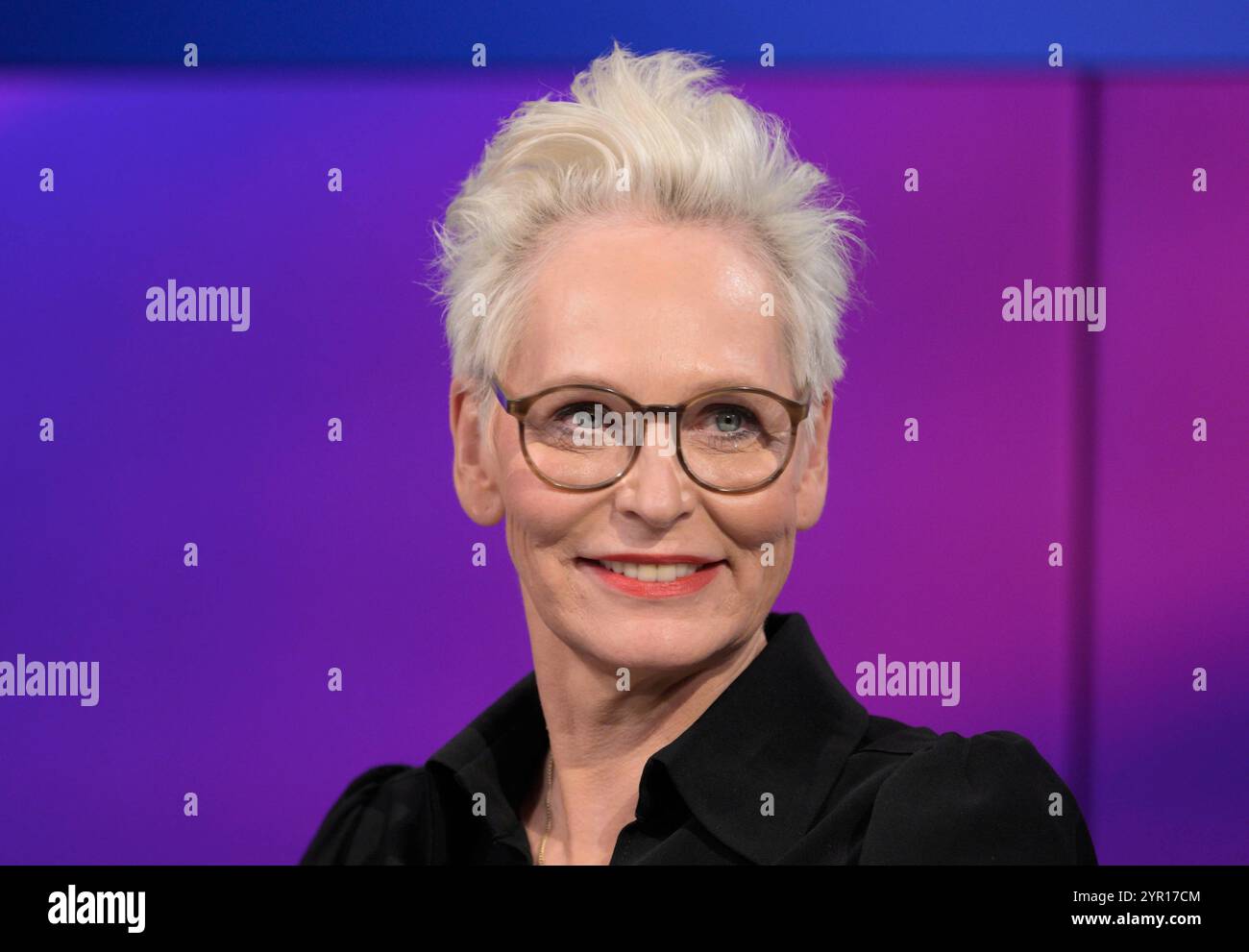 Talkshow Maischberger : Baerbel SCHAEFER Bärbel SCHÄFER Moderatorin und ...