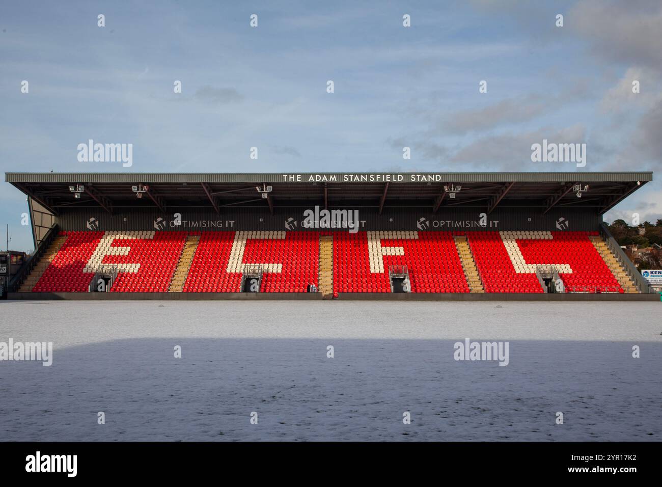 Exeter City FC stadium St James park Stock Photo - Alamy