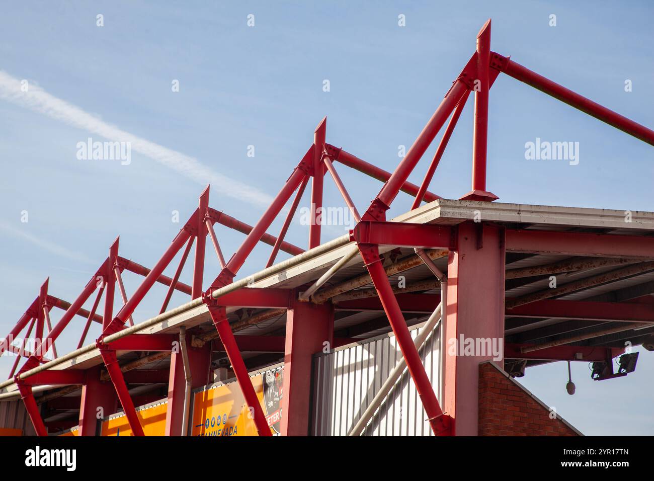 Exeter City FC stadium St James park Stock Photo - Alamy