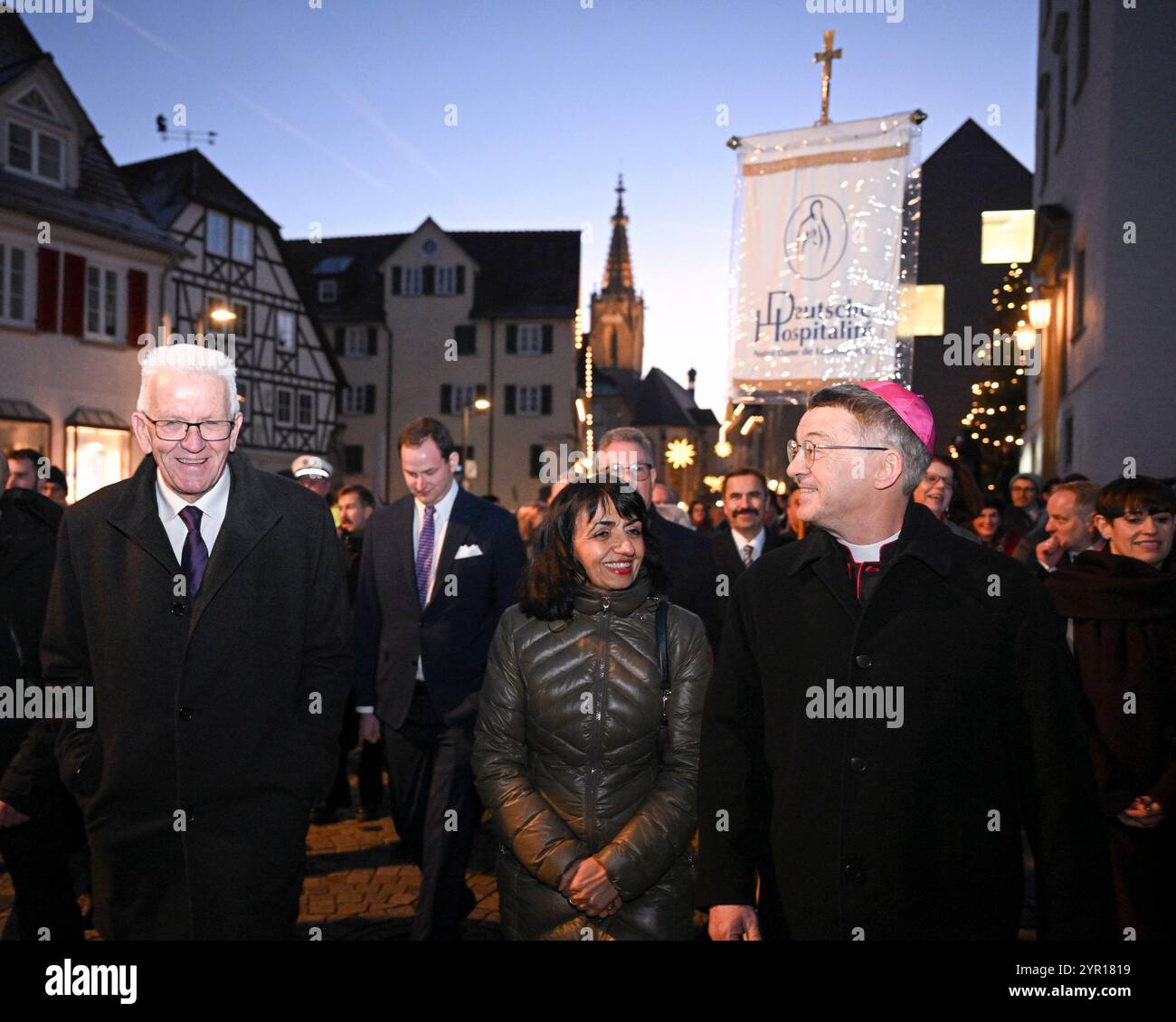Rottenburg Kreis Tuebingen 01.12.2024 Prozession vom Dom zum ...