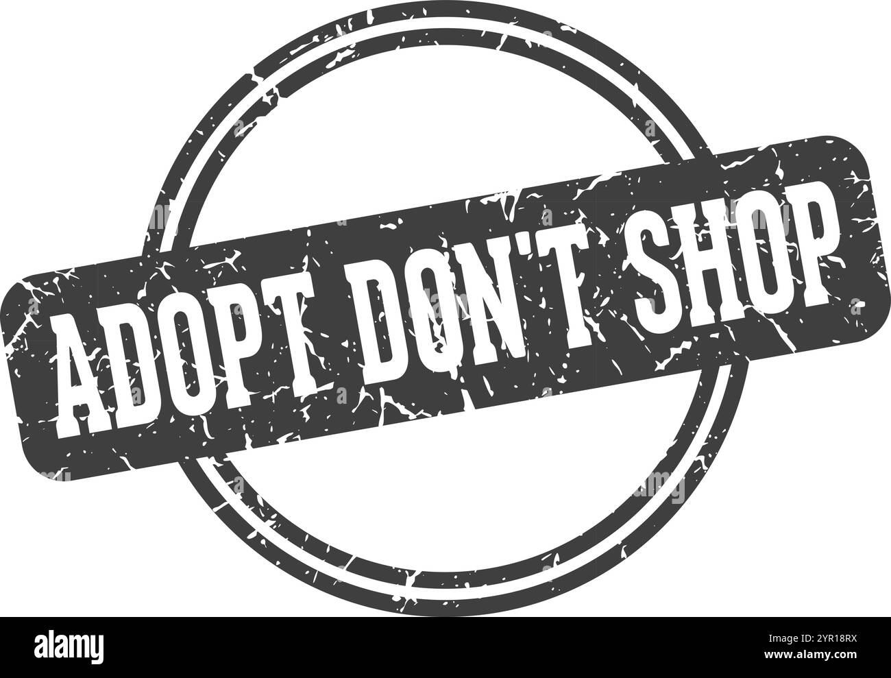 adopt don't shop round stamp isolated on transparent background. adopt ...