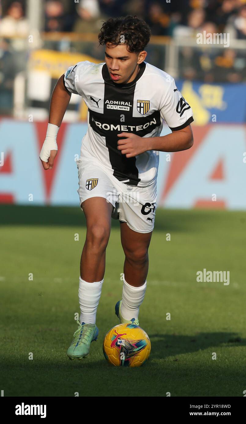 Parma, Italia. 01st Dec, 2024. Parma's Anas Haj Mohamed during the ...