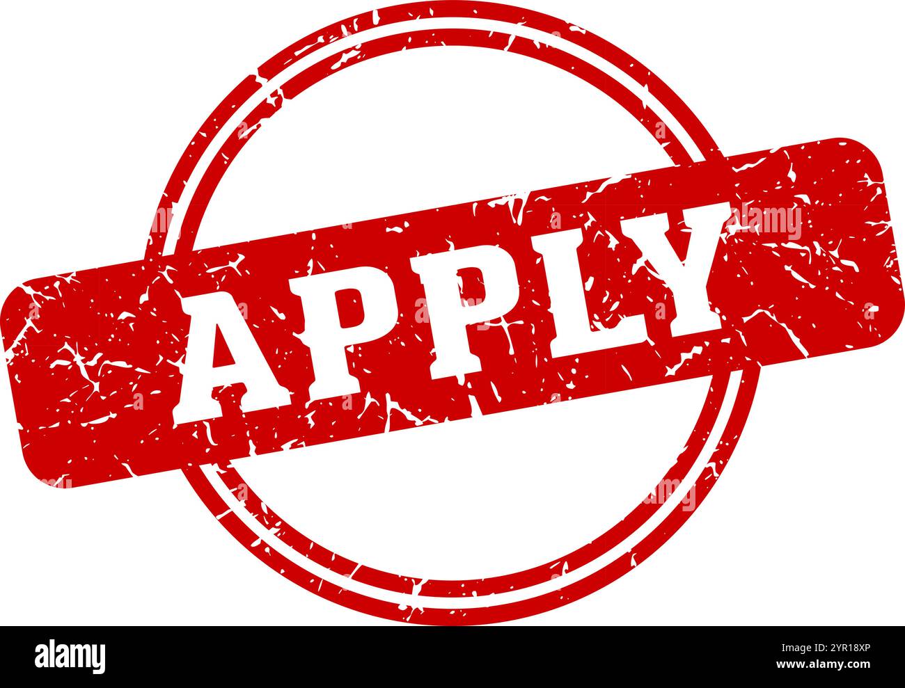 apply round stamp isolated on transparent background. apply stamp Stock ...