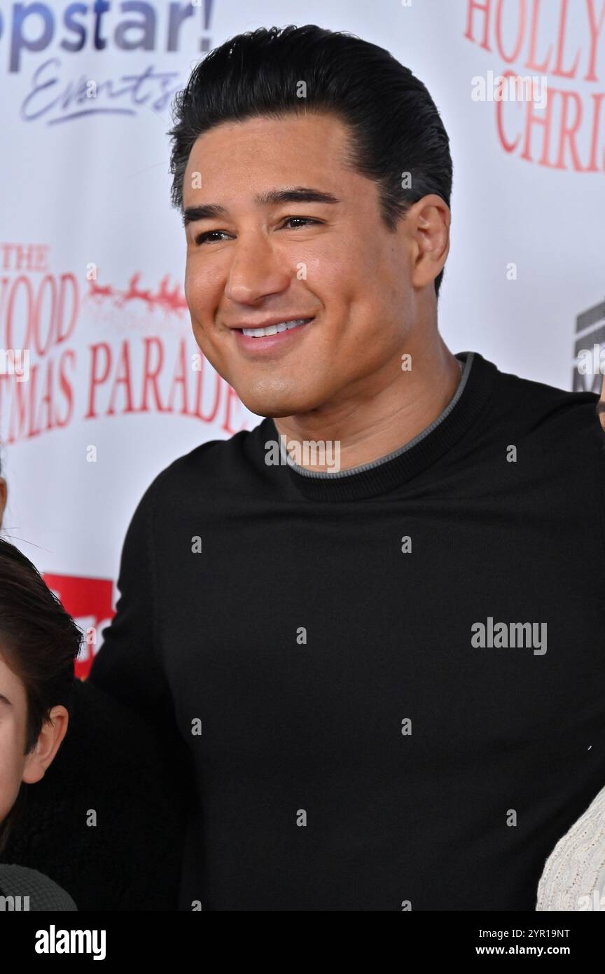 Hollywood, CA USA - December 1, 2024: Mario Lopez attends the 92nd ...
