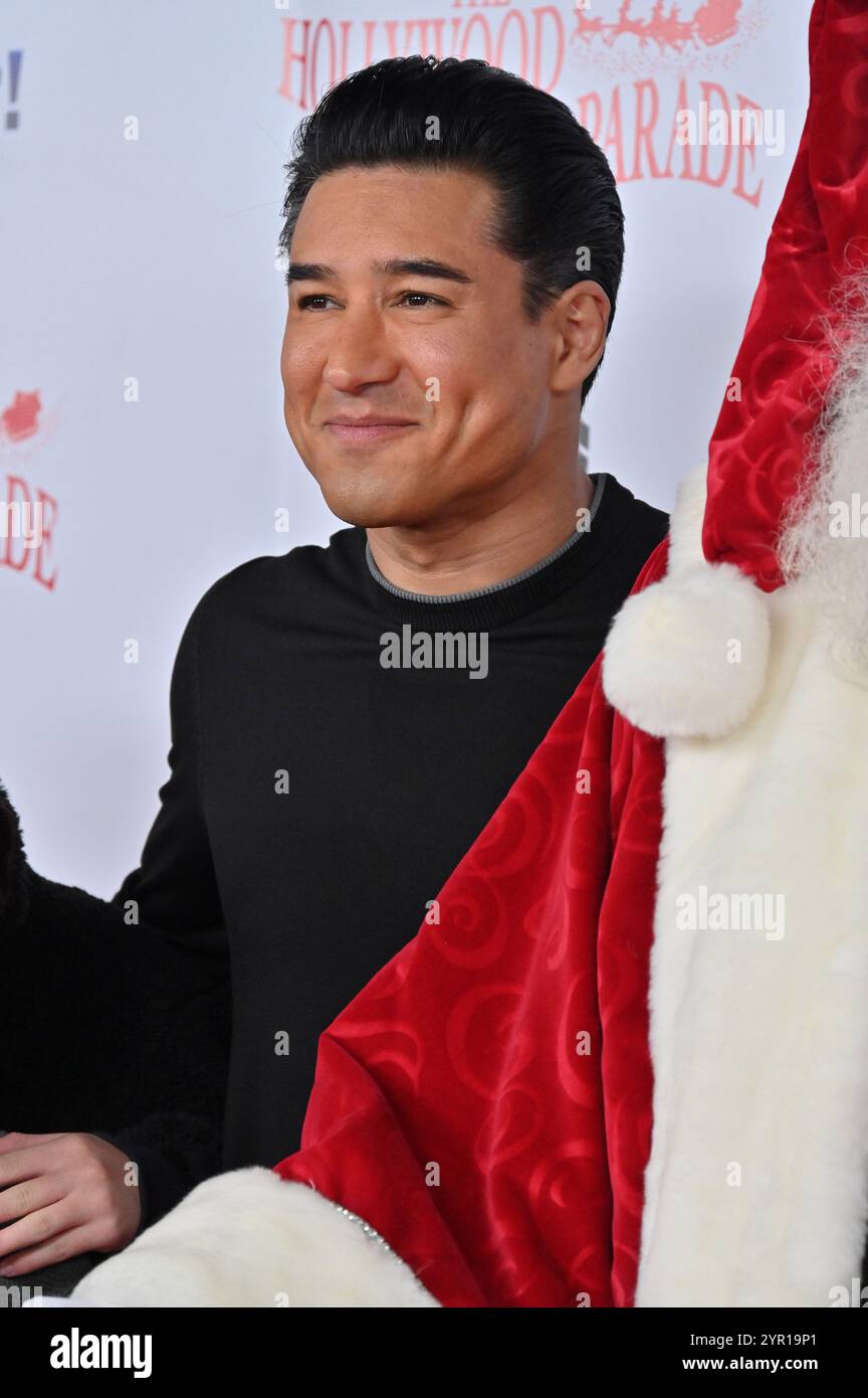Hollywood, CA USA - December 1, 2024: Mario Lopez attends the 92nd ...