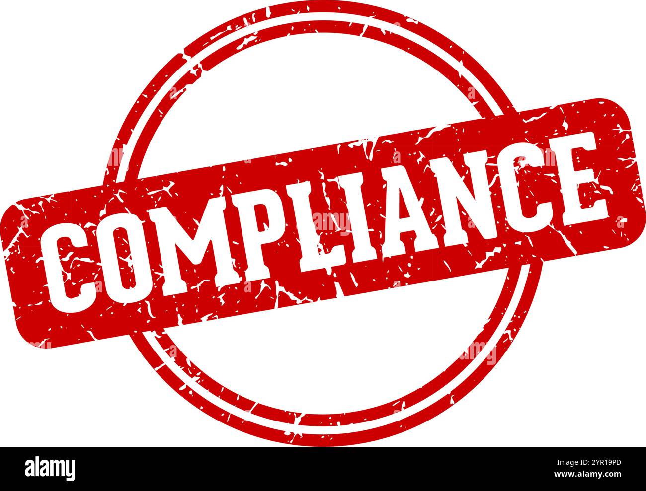 compliance round stamp isolated on transparent background. compliance ...