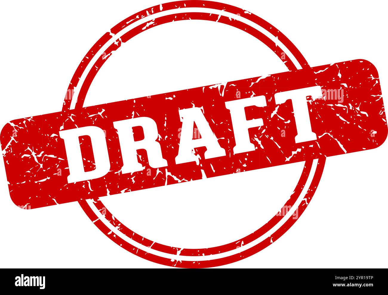 draft round stamp isolated on transparent background. draft stamp Stock ...