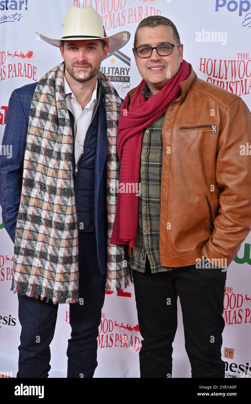 Hollywood, CA USA - December 1, 2024: James Preston, Gregori Martin ...