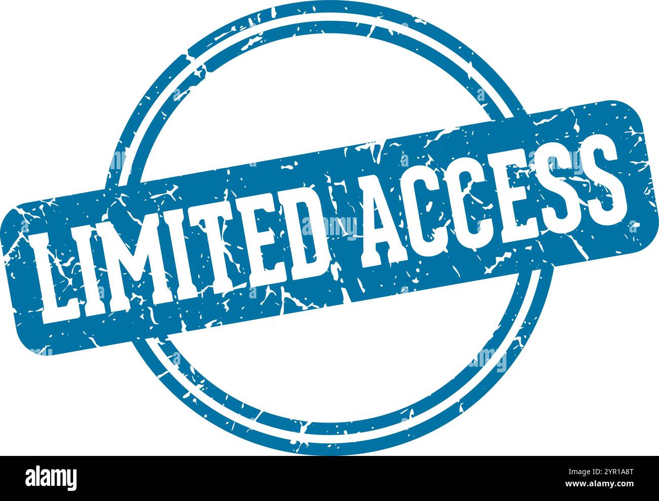 limited access round stamp isolated on transparent background. limited ...