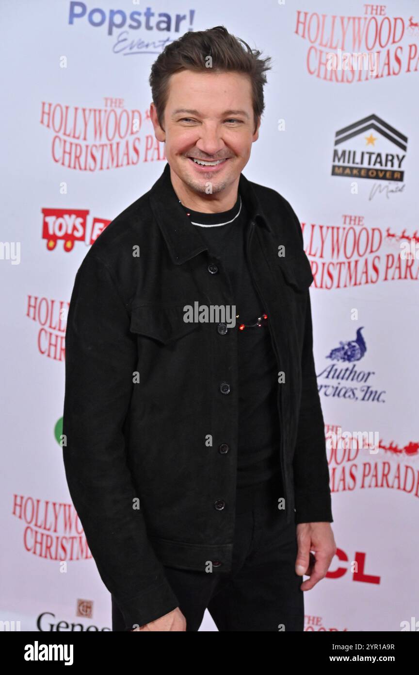 Hollywood, CA USA - December 1, 2024: Jeremy Renner attends the 92nd ...