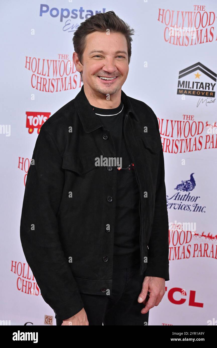 Hollywood, CA USA - December 1, 2024: Jeremy Renner attends the 92nd ...