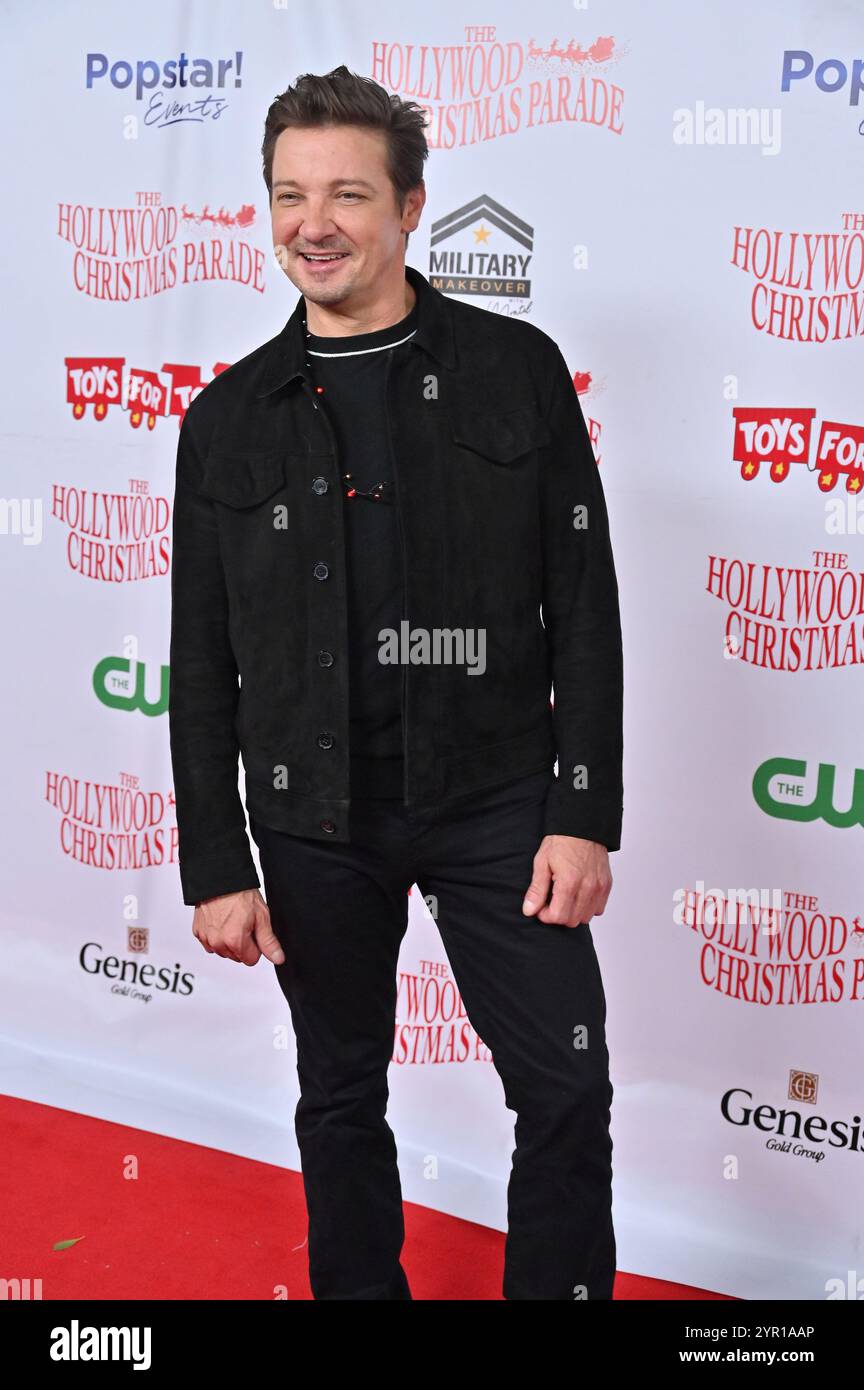 Hollywood, CA USA - December 1, 2024: Jeremy Renner attends the 92nd ...