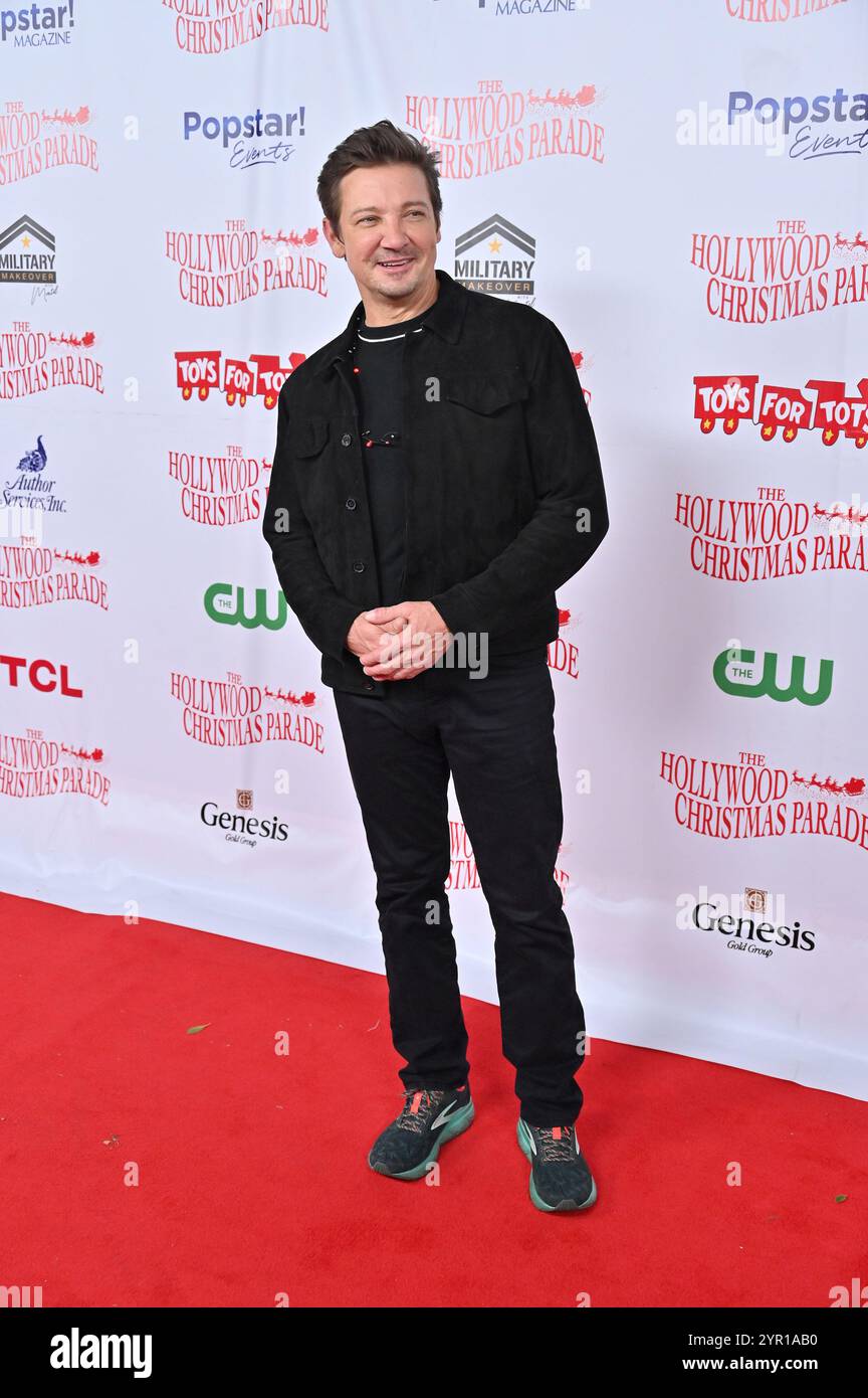 Hollywood, CA USA - December 1, 2024: Jeremy Renner attends the 92nd ...