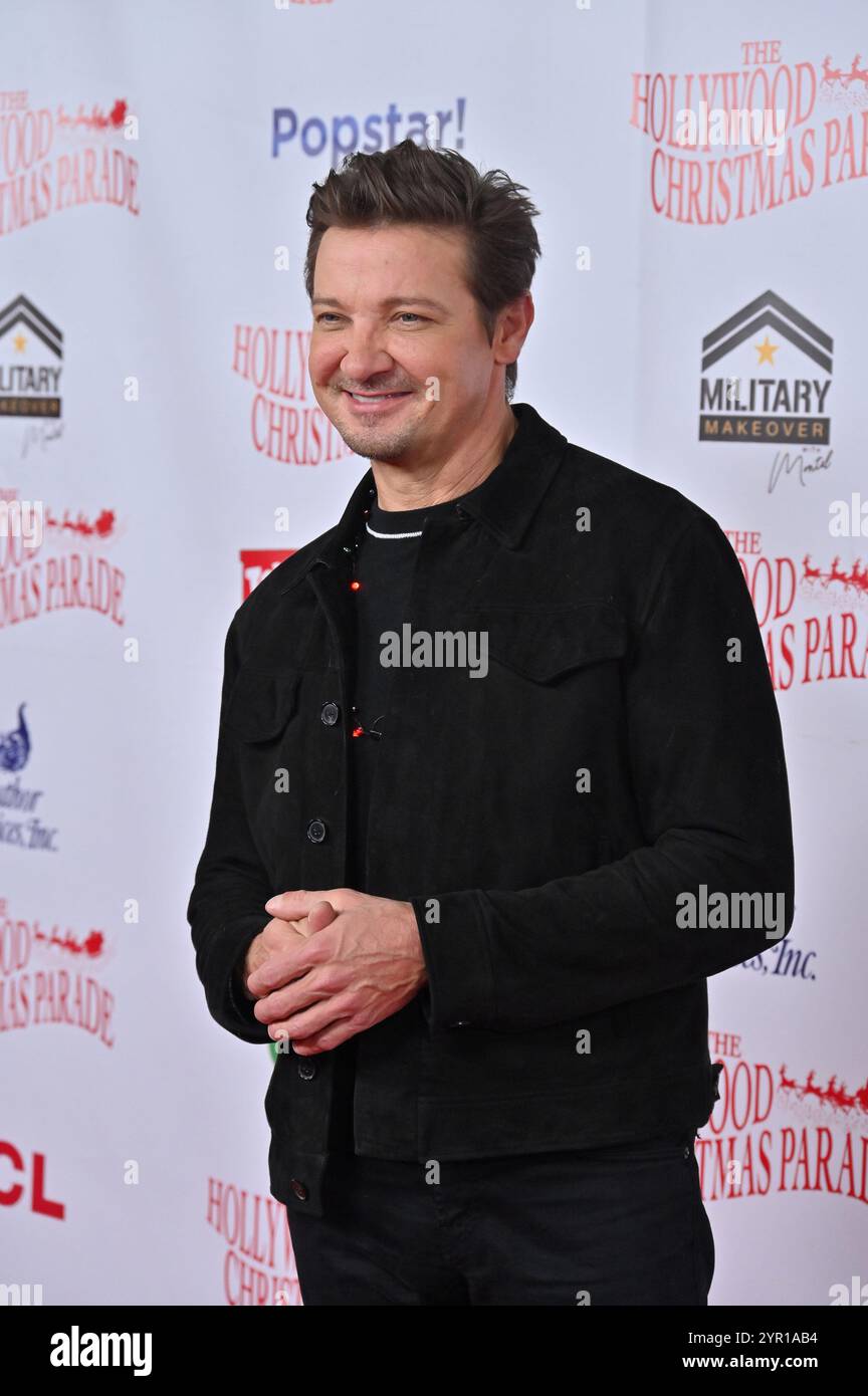 Hollywood, CA USA - December 1, 2024: Jeremy Renner attends the 92nd ...