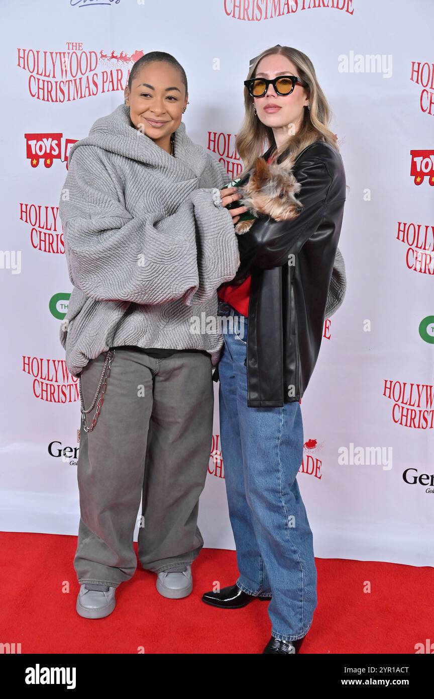 Hollywood, CA USA - December 1, 2024: Raven Symone, Miranda Maday ...
