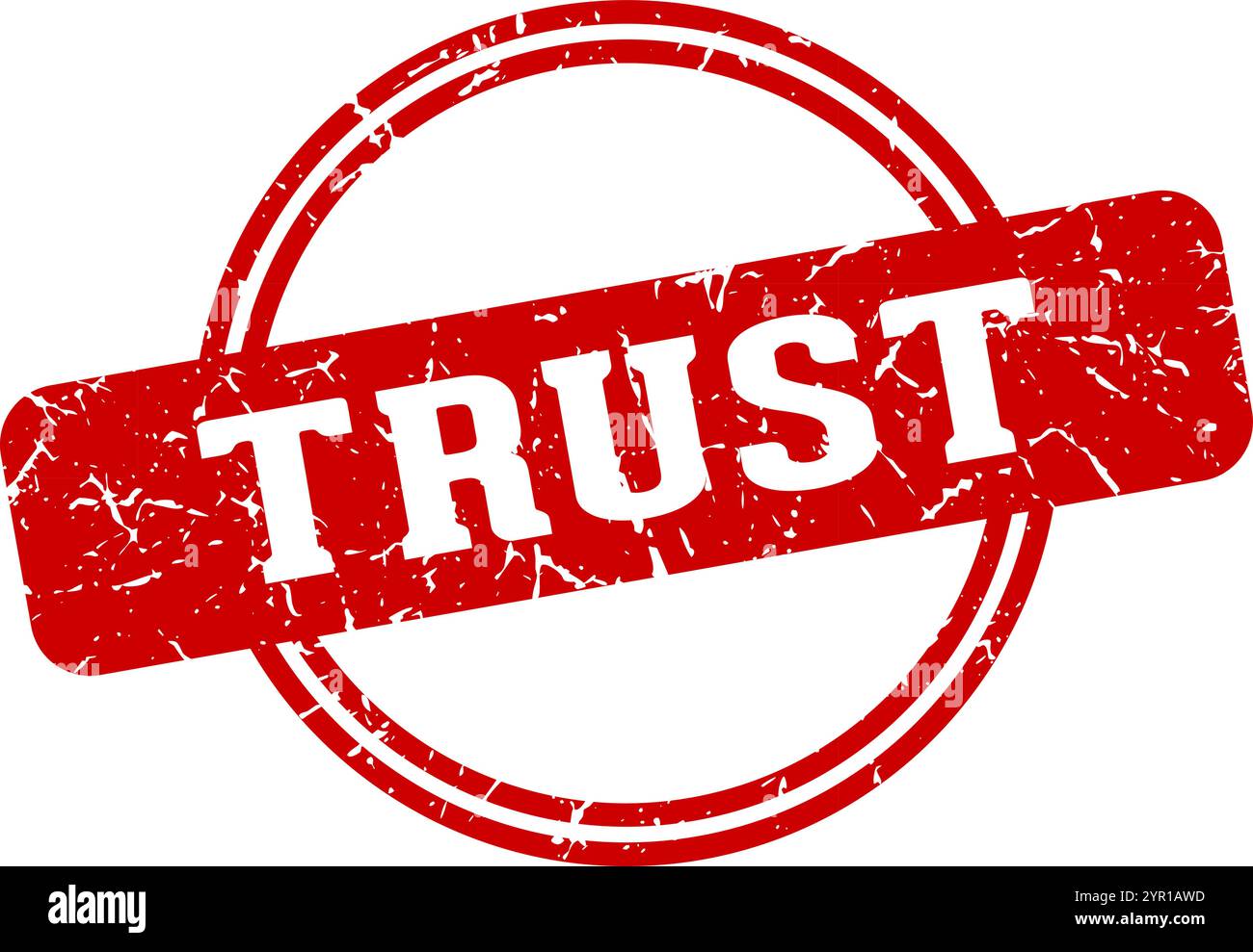 trust round stamp isolated on transparent background. trust stamp Stock ...