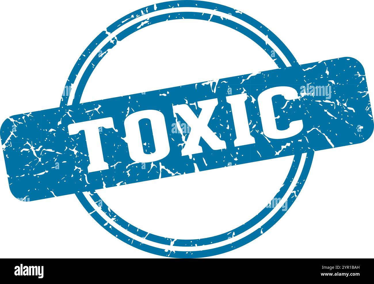toxic round stamp isolated on transparent background. toxic stamp Stock ...