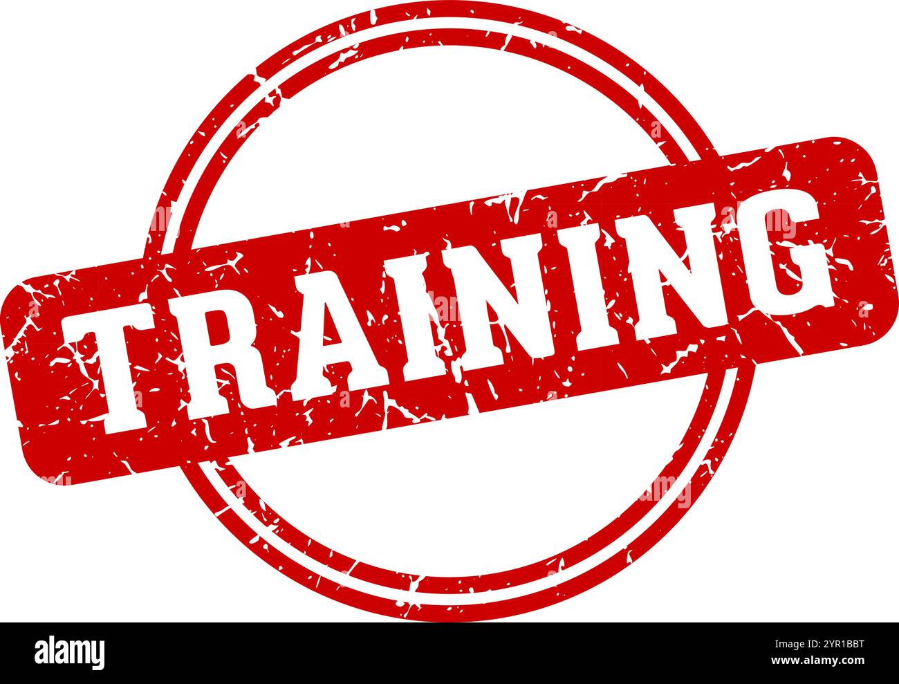 training round stamp isolated on transparent background. training stamp ...