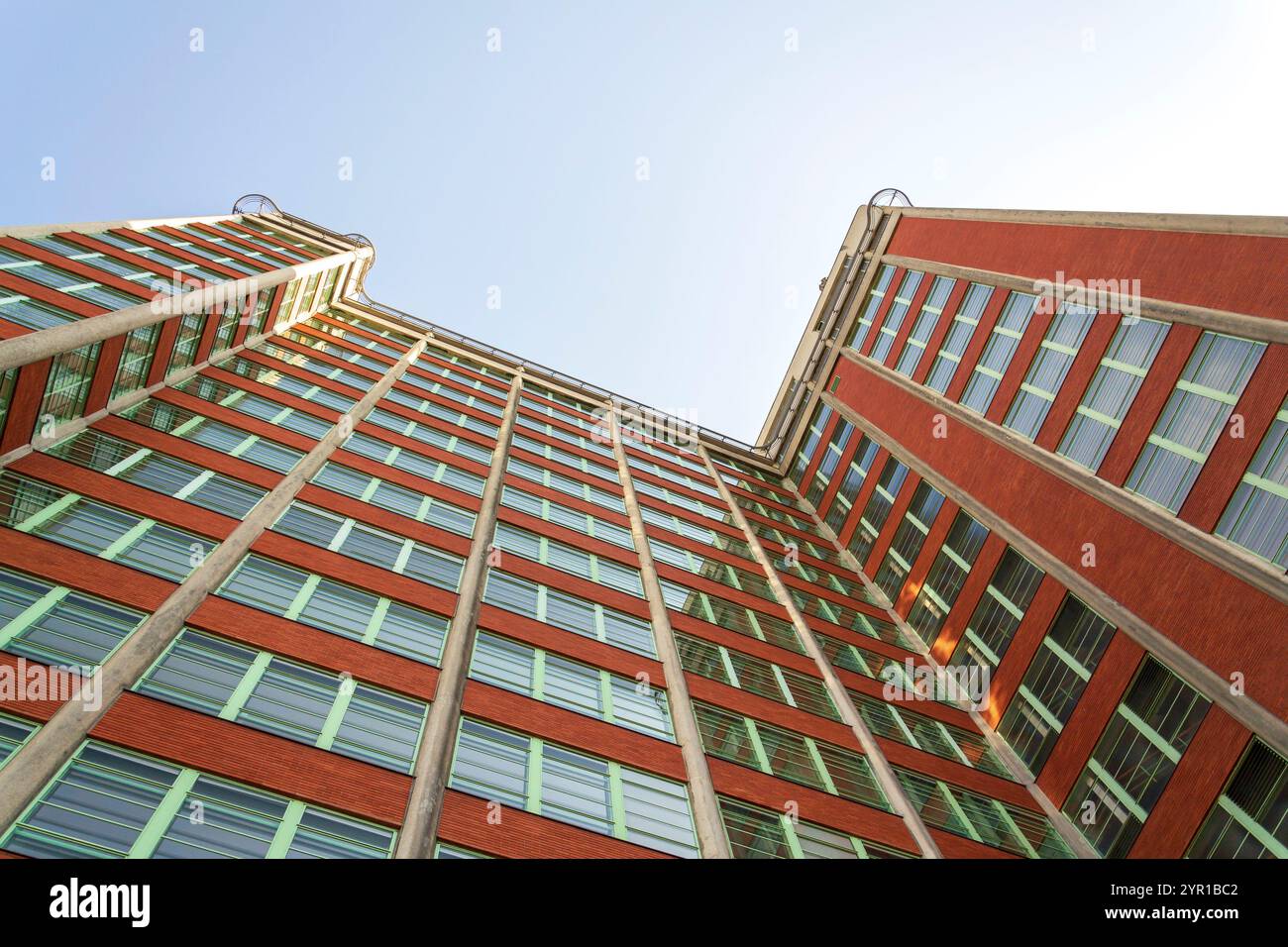 Bata skyscraper administrative building number 21, Zlin, Czech Republic ...