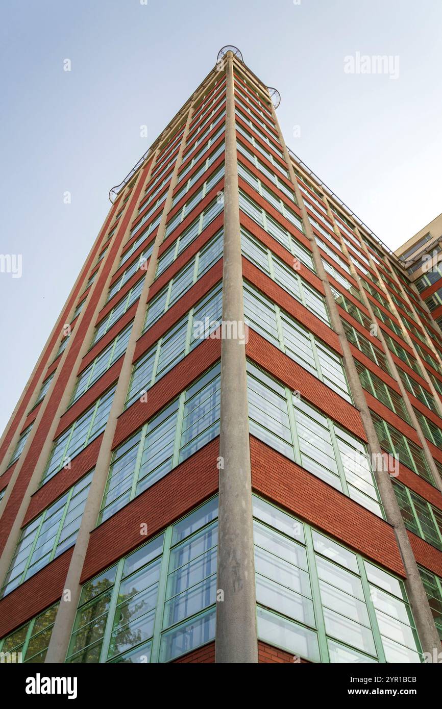 Bata skyscraper administrative building number 21, Zlin, Czech Republic ...