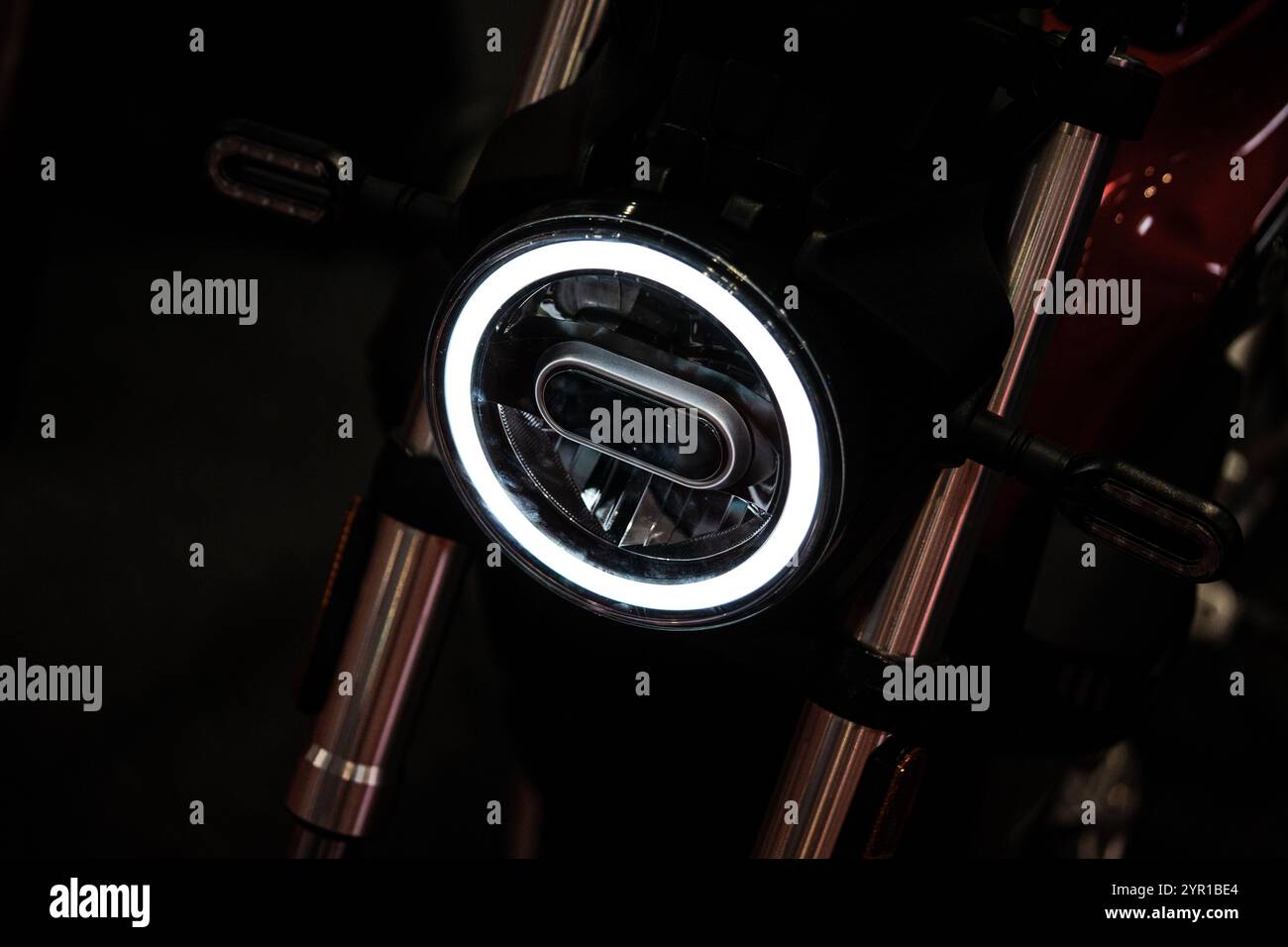 Motorcycle safety display hi-res stock photography and images - Alamy