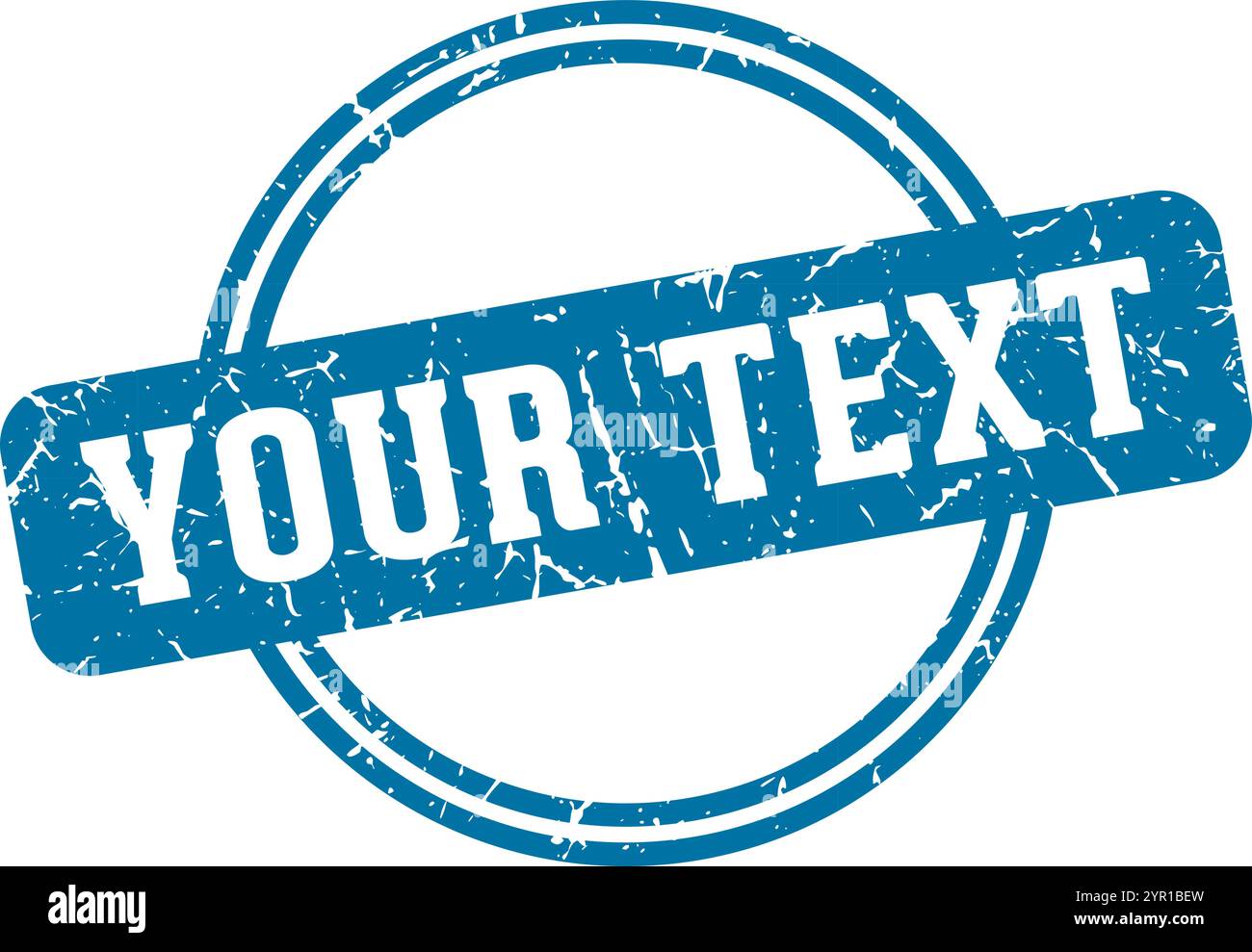 your text round stamp isolated on transparent background. your text ...