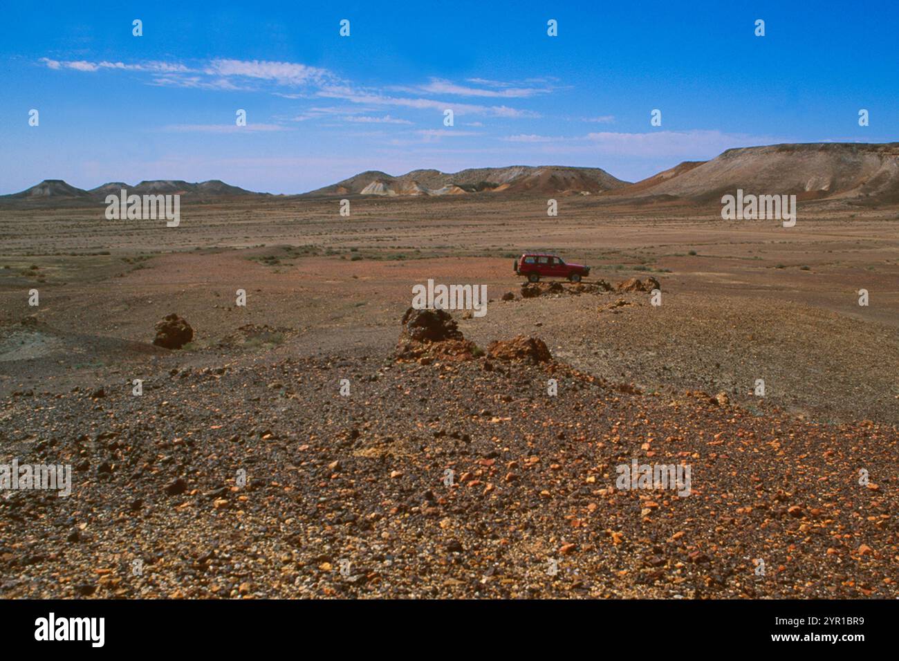 Australia: The Grampians near Coober Pedy Opal miner city in the ...