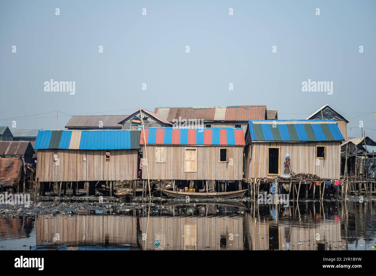 Lagos City Nigeria Slums