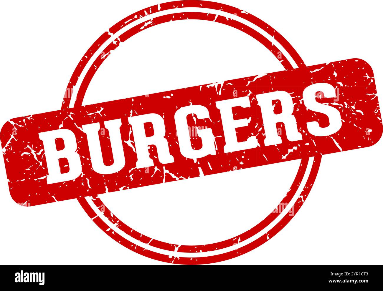 burgers round stamp isolated on transparent background. burgers stamp ...