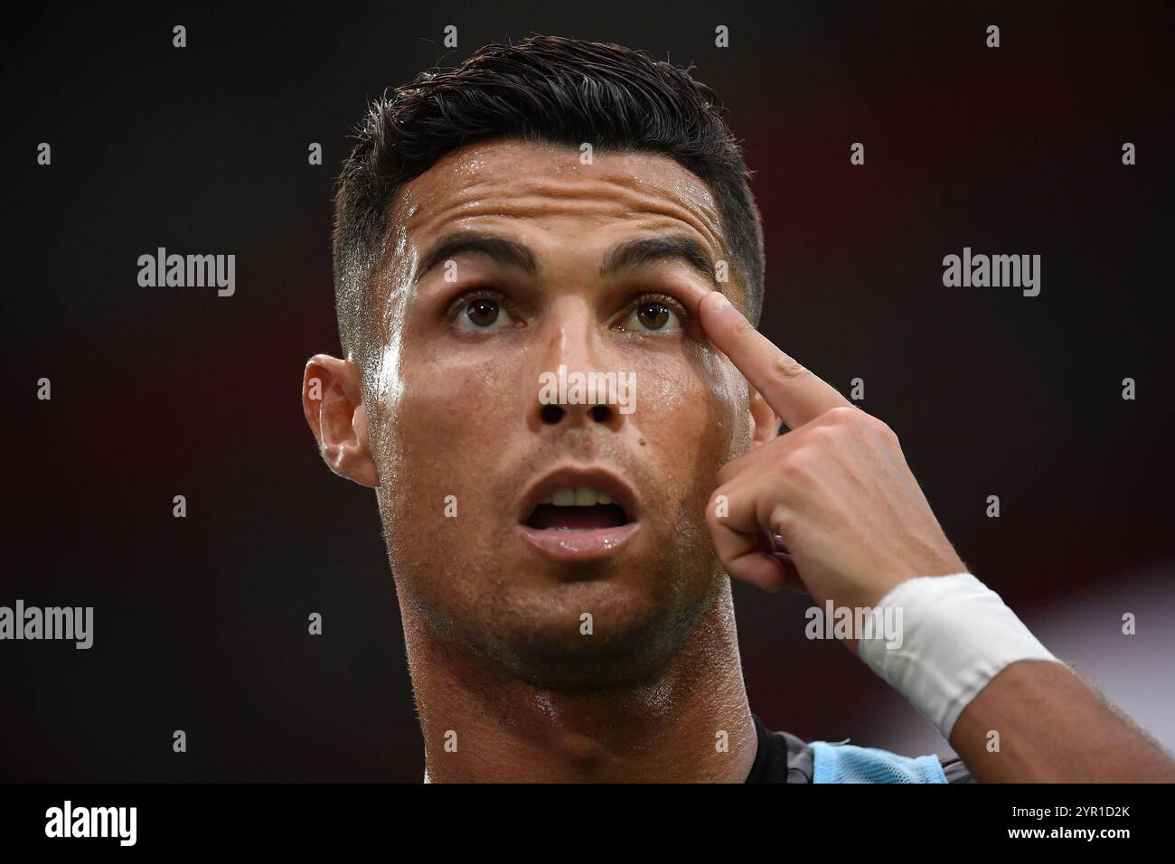Cristiano ronaldo face hi-res stock photography and images - Alamy