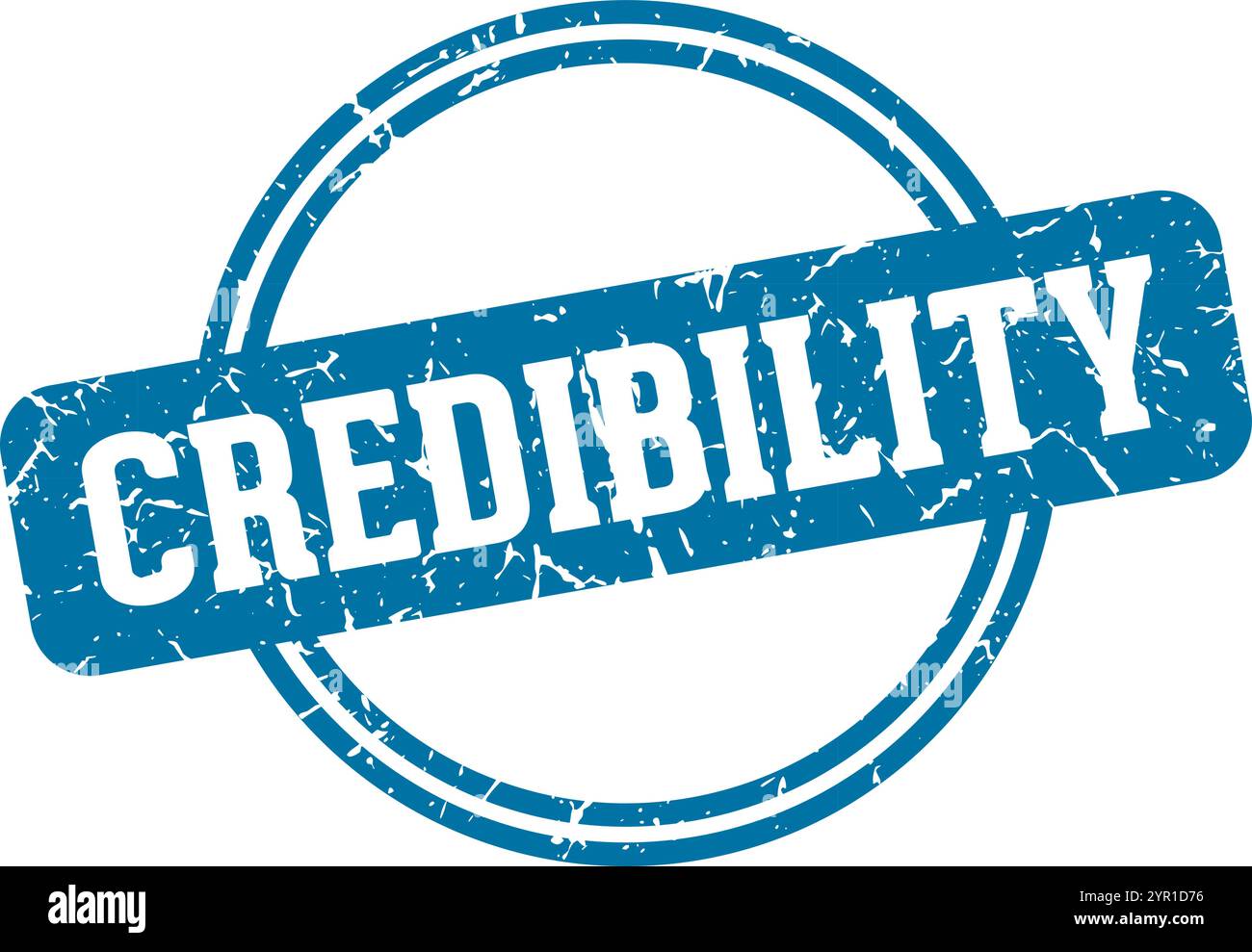 credibility round stamp isolated on transparent background. credibility ...