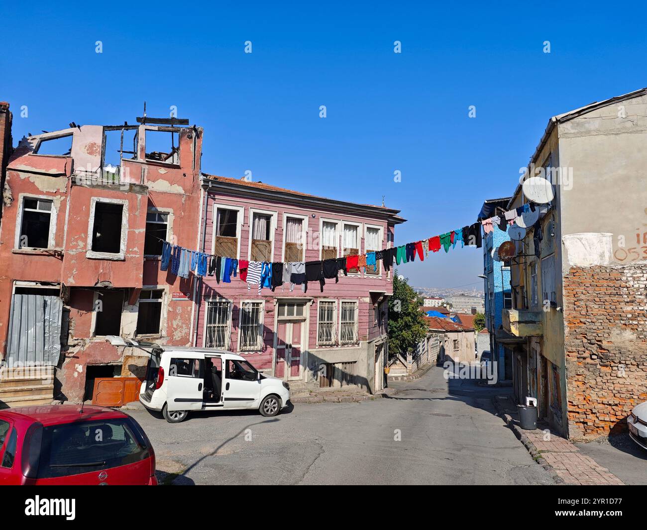 One of the many districts in downtown Istanbul Stock Photo - Alamy