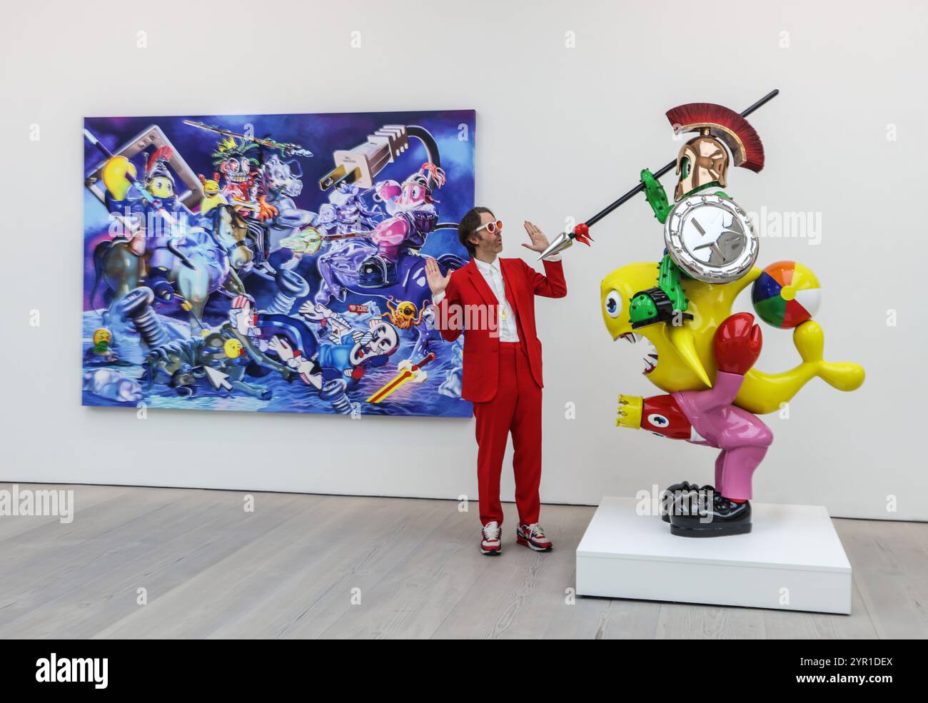 Saatchi Gallery London UK 02 Dec 2024The exhibition also features a ...