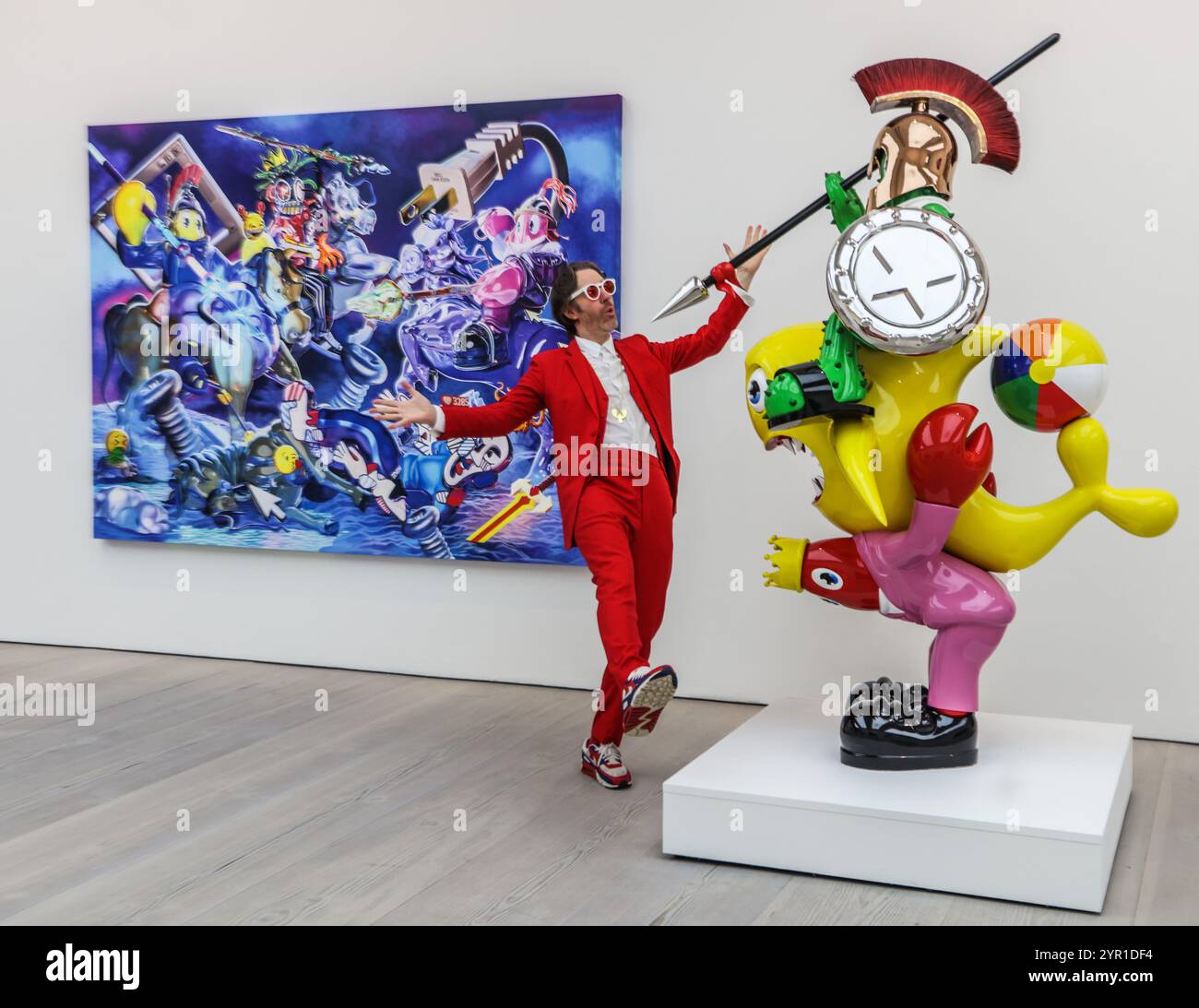 Saatchi Gallery London UK 02 Dec 2024The exhibition also features a ...