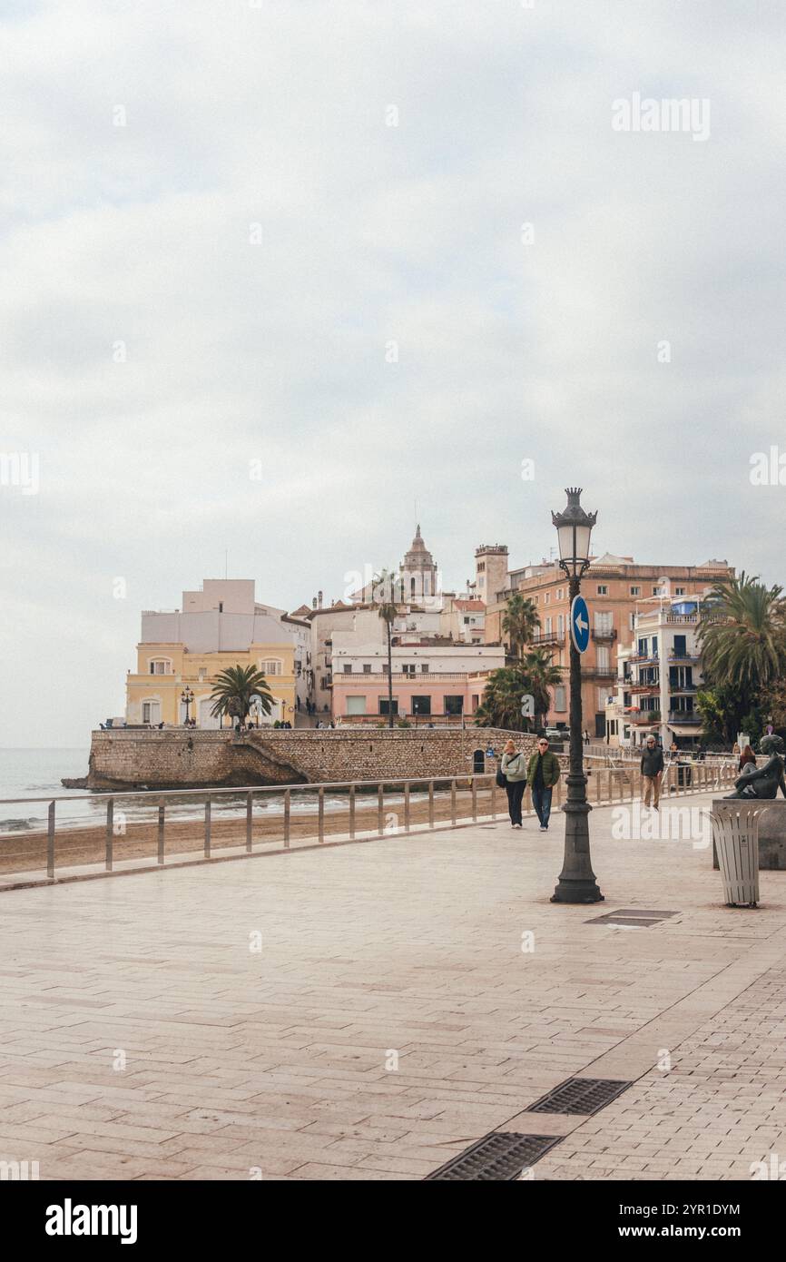 Platja de sant sebastia sitges hi-res stock photography and images - Alamy