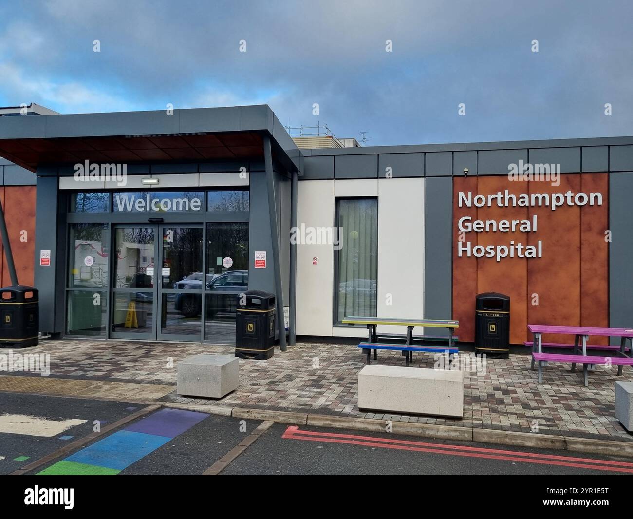 Northampton NHS General hospital England UK Stock Photo - Alamy