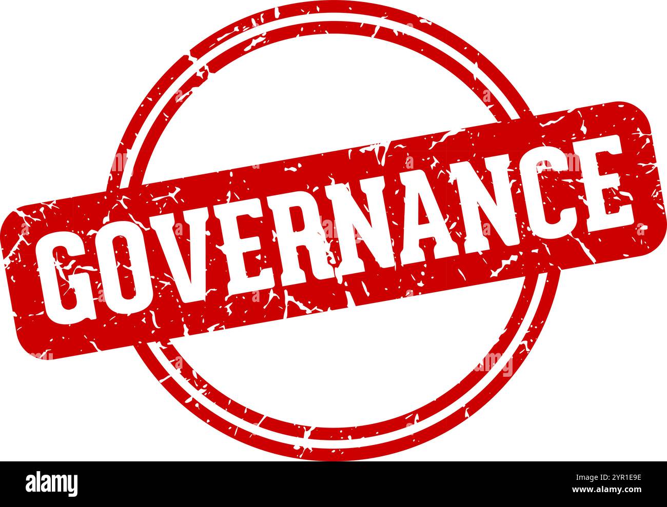 governance round stamp isolated on transparent background. governance ...