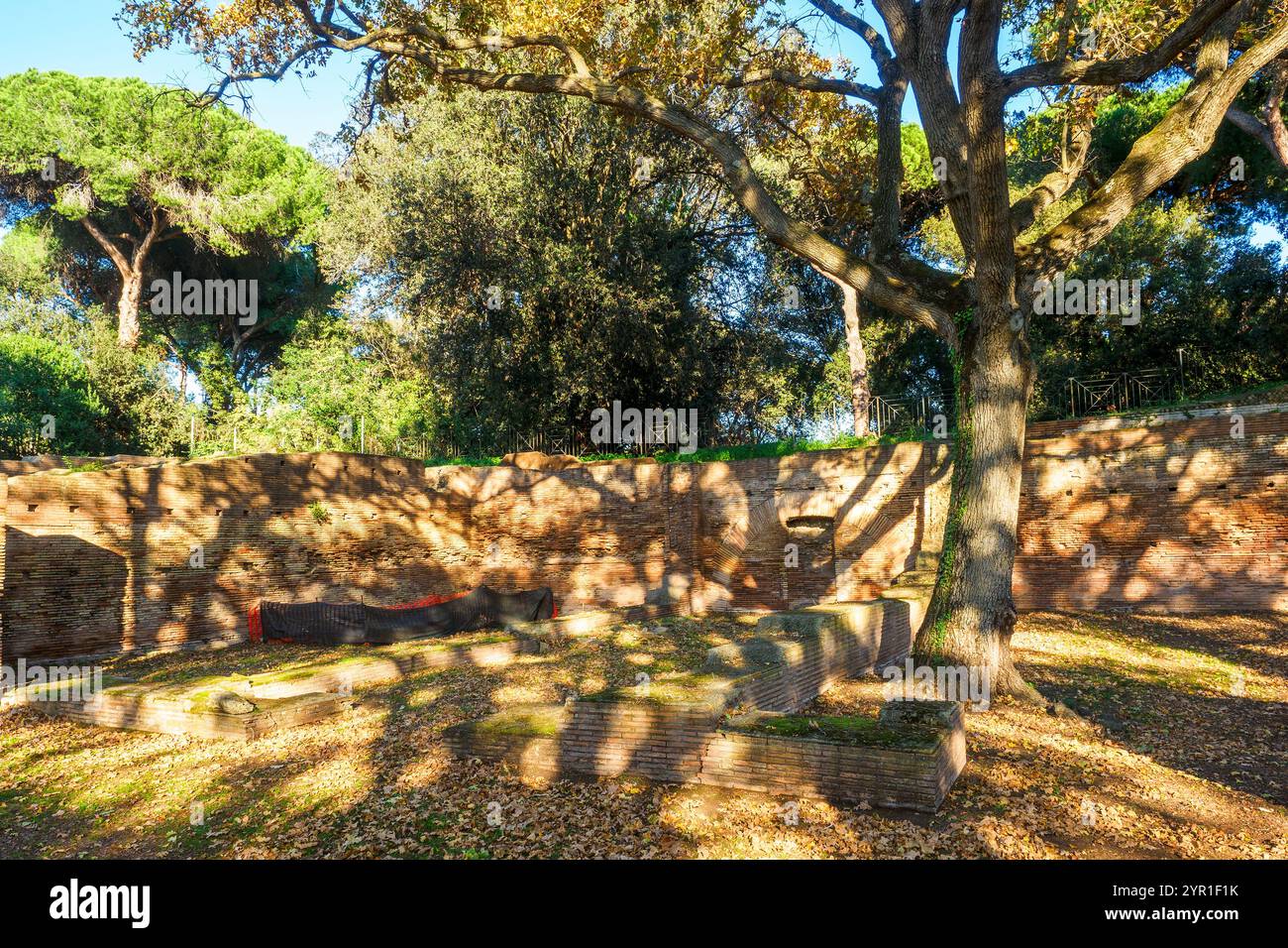 Warehouse ruins - Imperial Harbours of Claudius and Trajan - Fiumicino ...