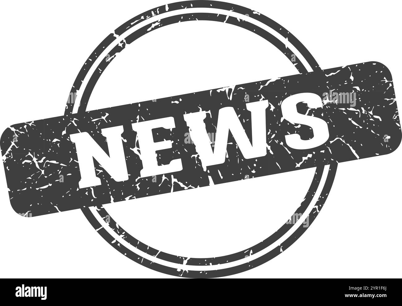 news round stamp isolated on transparent background. news stamp Stock ...