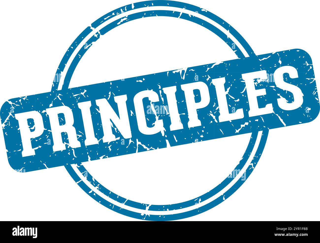 principles round stamp isolated on transparent background. principles ...