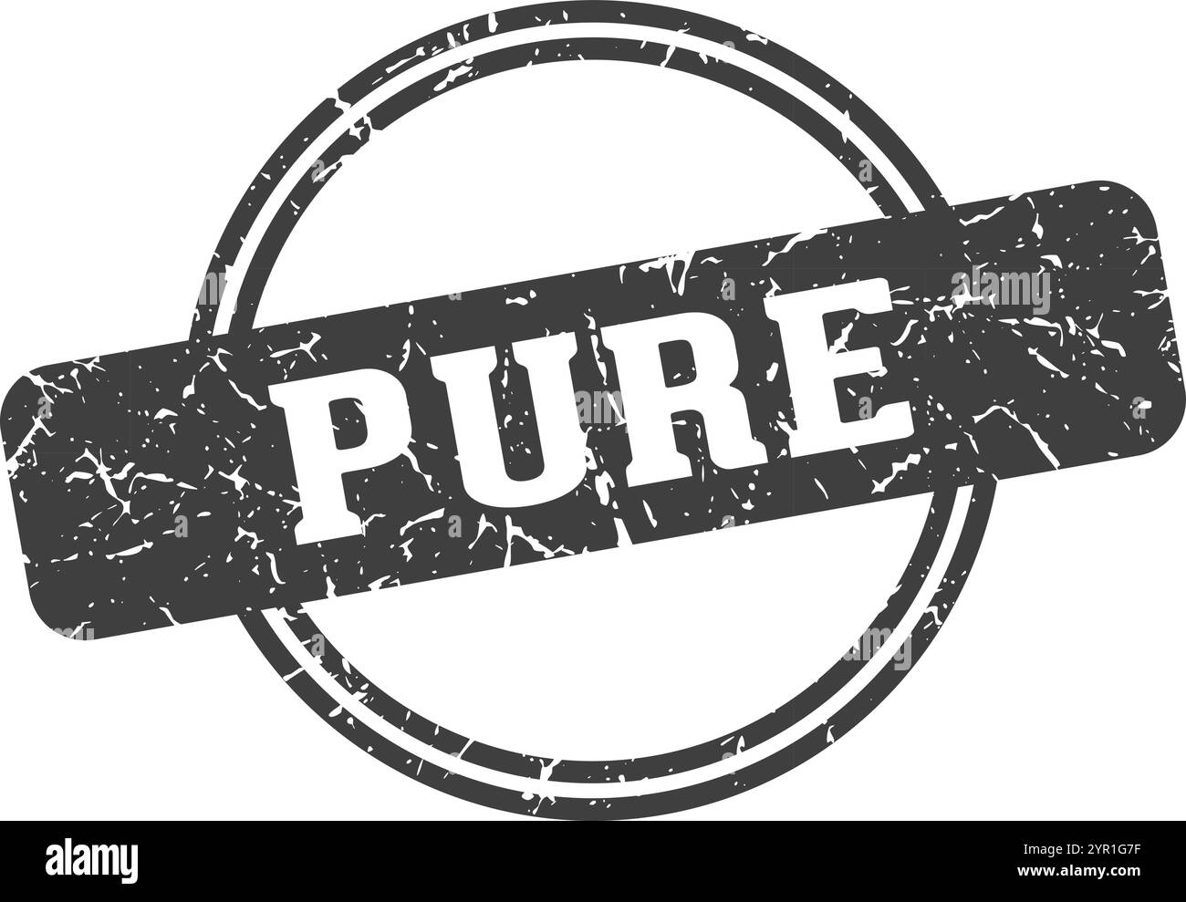 pure round stamp isolated on transparent background. pure stamp Stock ...