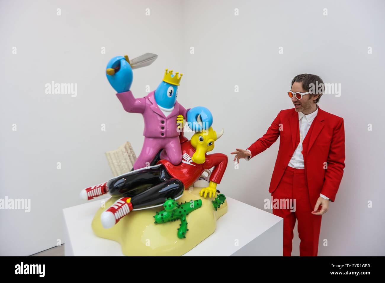 Saatchi Gallery London UK 02 Dec 2024The exhibition also features a ...