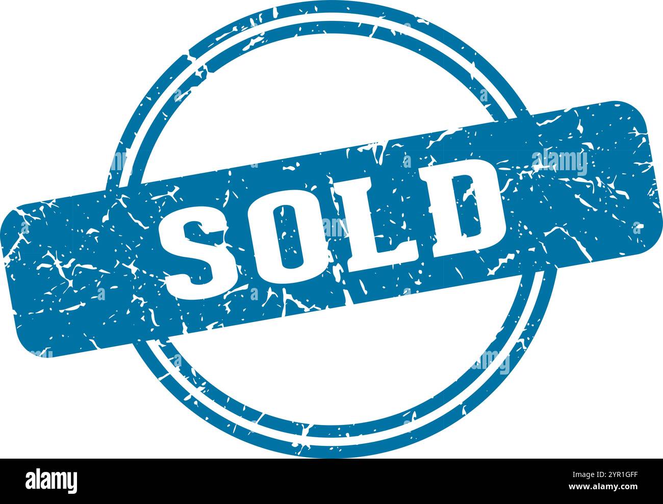 sold round stamp isolated on transparent background. sold stamp Stock ...