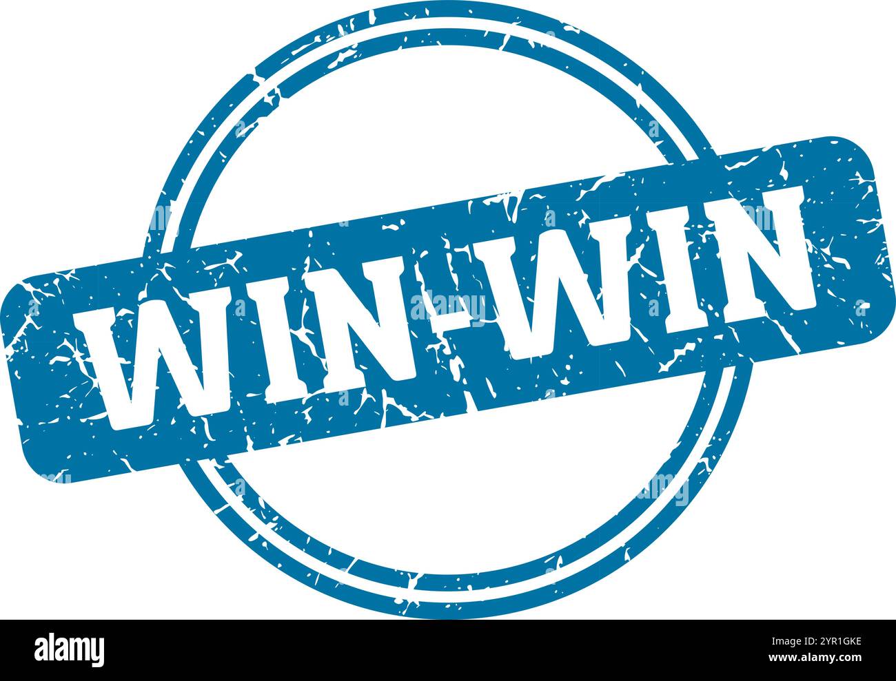win-win round stamp isolated on transparent background. win-win stamp ...