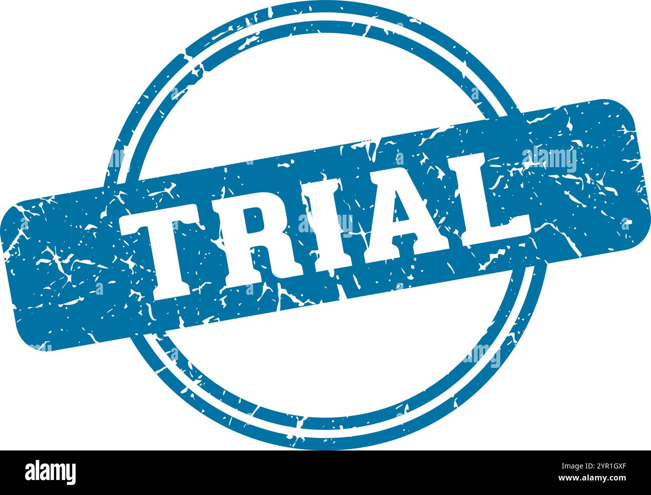 trial round stamp isolated on transparent background. trial stamp Stock ...