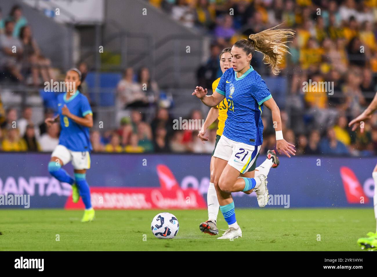 Gold Coast, Australia. 01st Dec, 2024. Brazil’s Giovana Queiroz ...