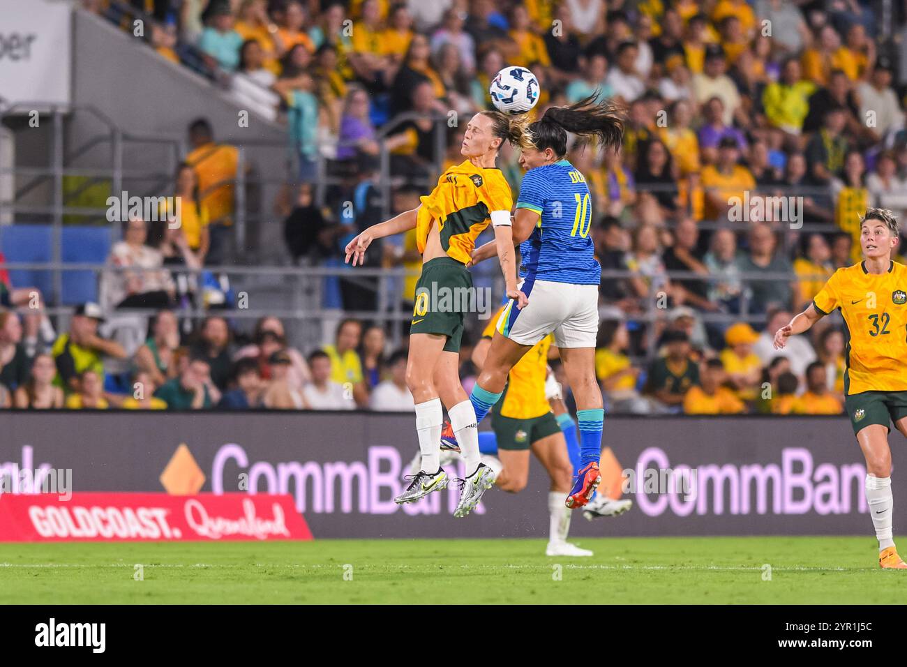 Gold Coast, Australia. 01st Dec, 2024. Matildas Emily van Egmond ...